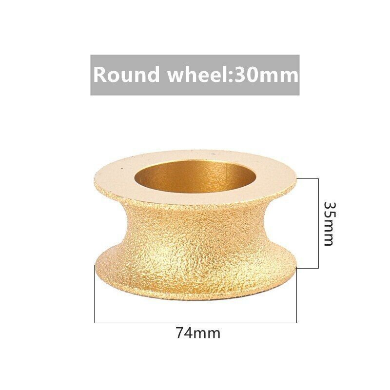 LITTLE ANT Vacuum Brazed Marble Granite Quartz Tile Ceramic Round ...